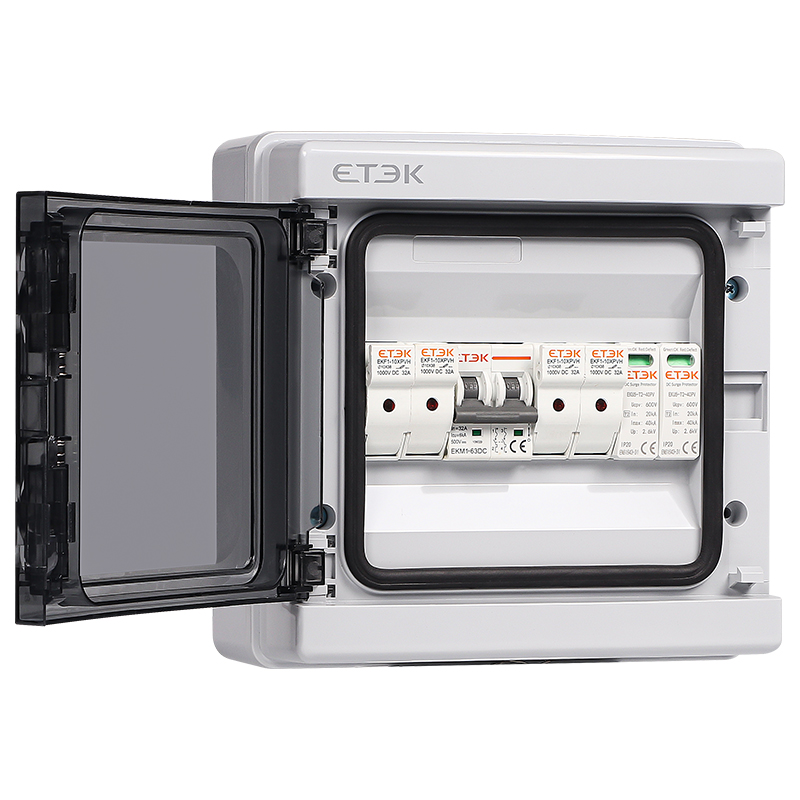 EKDB-PV2/1-M 500V/1000V 2 EN 1 SALIDA Caja combinadora solar con ...